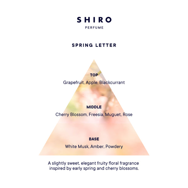 SPRING LETTER PERFUME DIFFUSER LIQUID WITH 10 STICKS – SHIRO UK Online Store