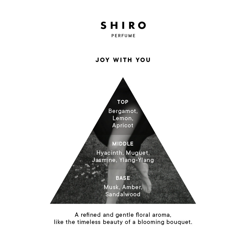 JOY WITH YOU EAU DE PARFUM (100mL/50mL) – SHIRO UK Online Store